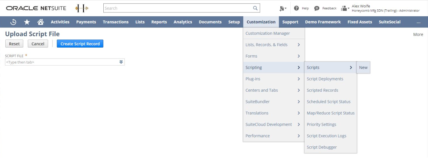 Oracle Netsuite Integration Guide