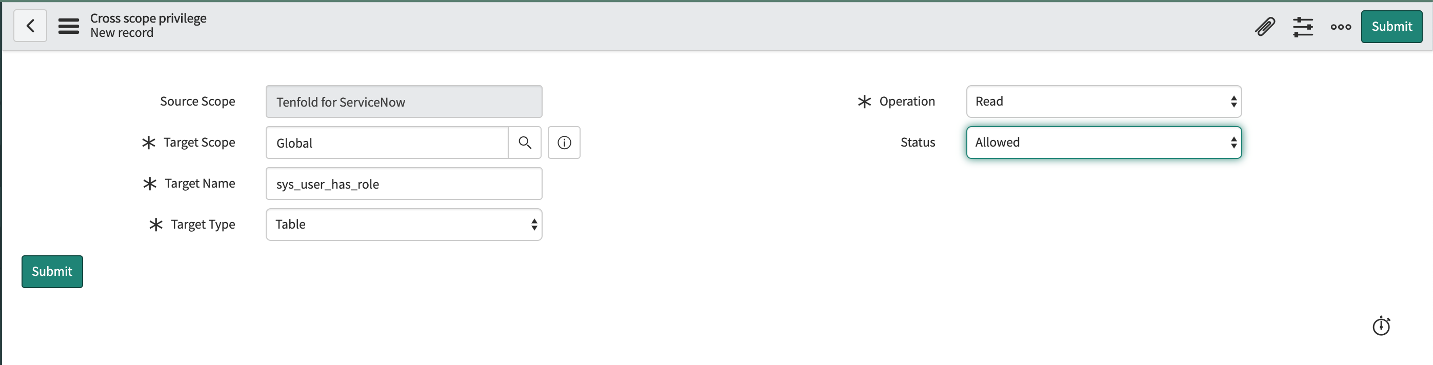 Resolve ServiceNow integration permission errors