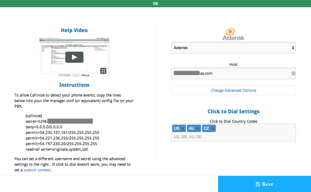 Asterisk Integration Setup Guide