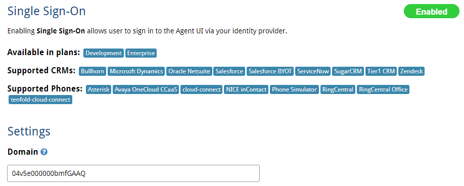 Set up Tenfold Dashboard