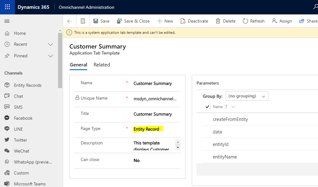 Install Omnichannel for Customer Service on MS Dynamics via Channel ...