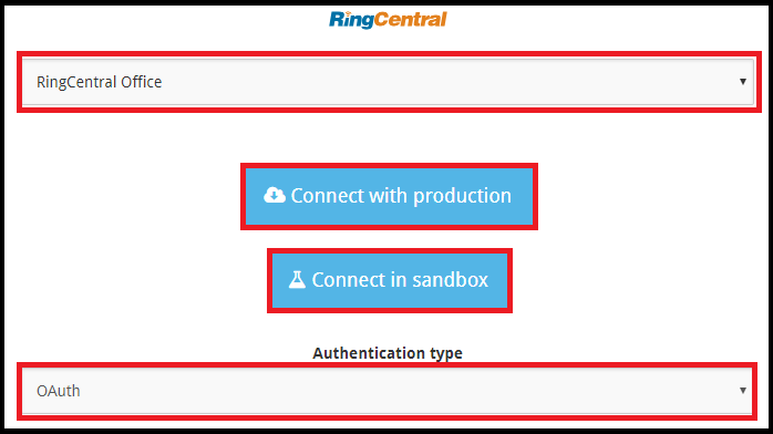RingCentral Office Integration