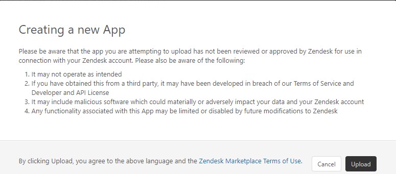 Install the Tenfold Embedded Application for Zendesk