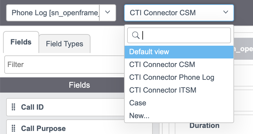 Customize views in ServiceNow