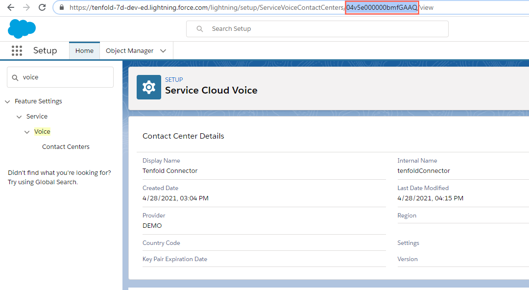 Set up Tenfold Dashboard